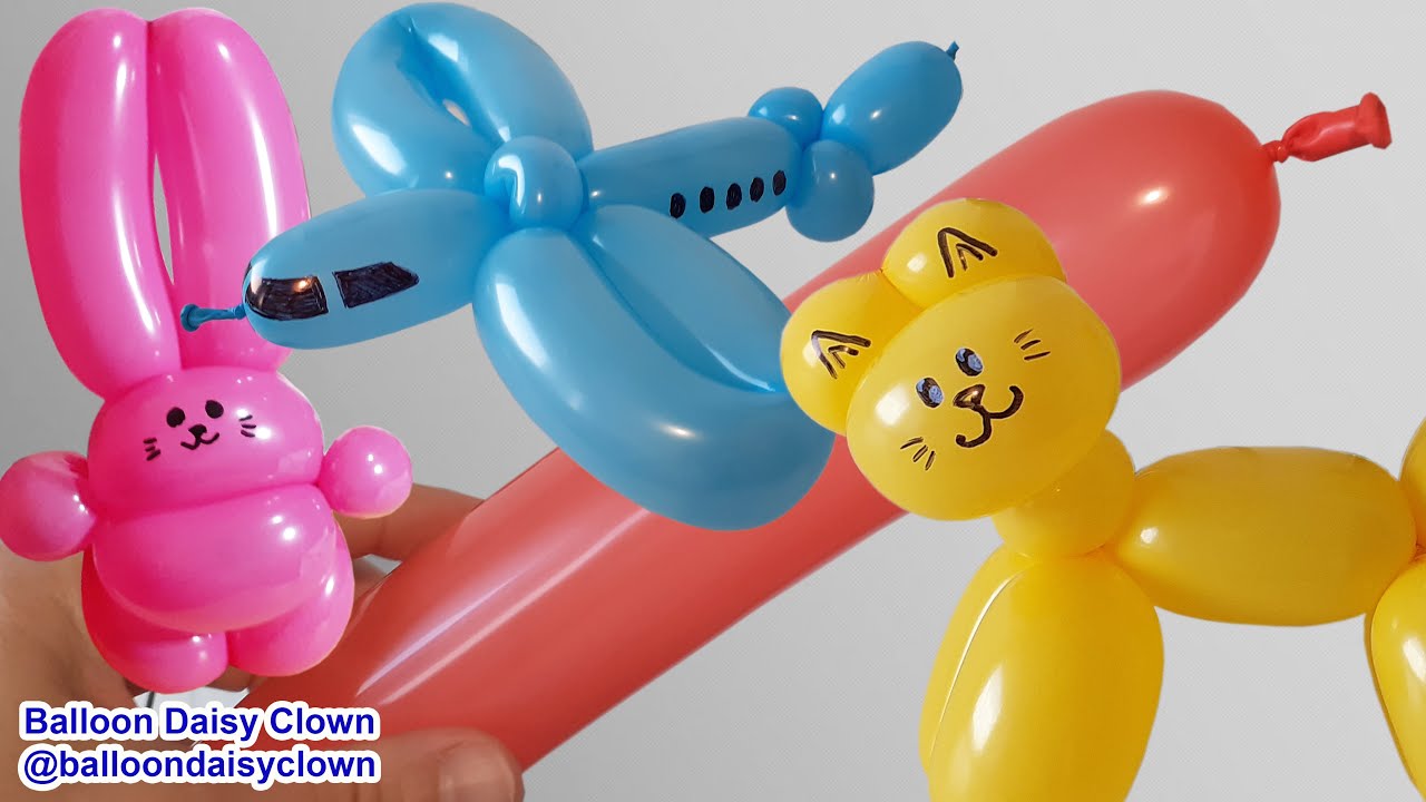 Balloon Animals for Beginners DIY - YouTube