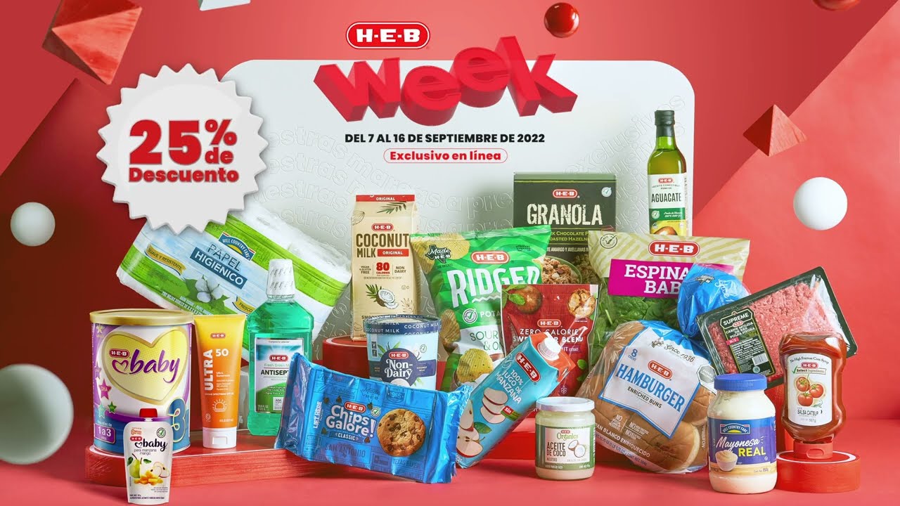 ¡Llega H-E-B Week! - YouTube