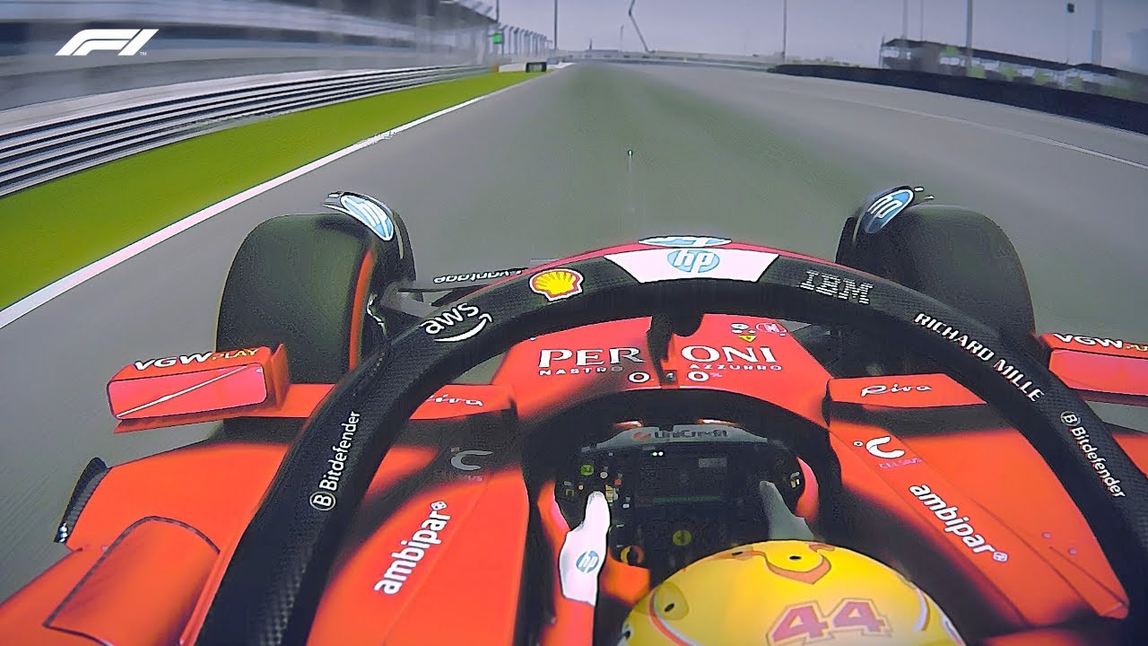 F1 2025 Bahrain Testing Lewis Hamilton SF-25 ONBOARD LAP | # ...