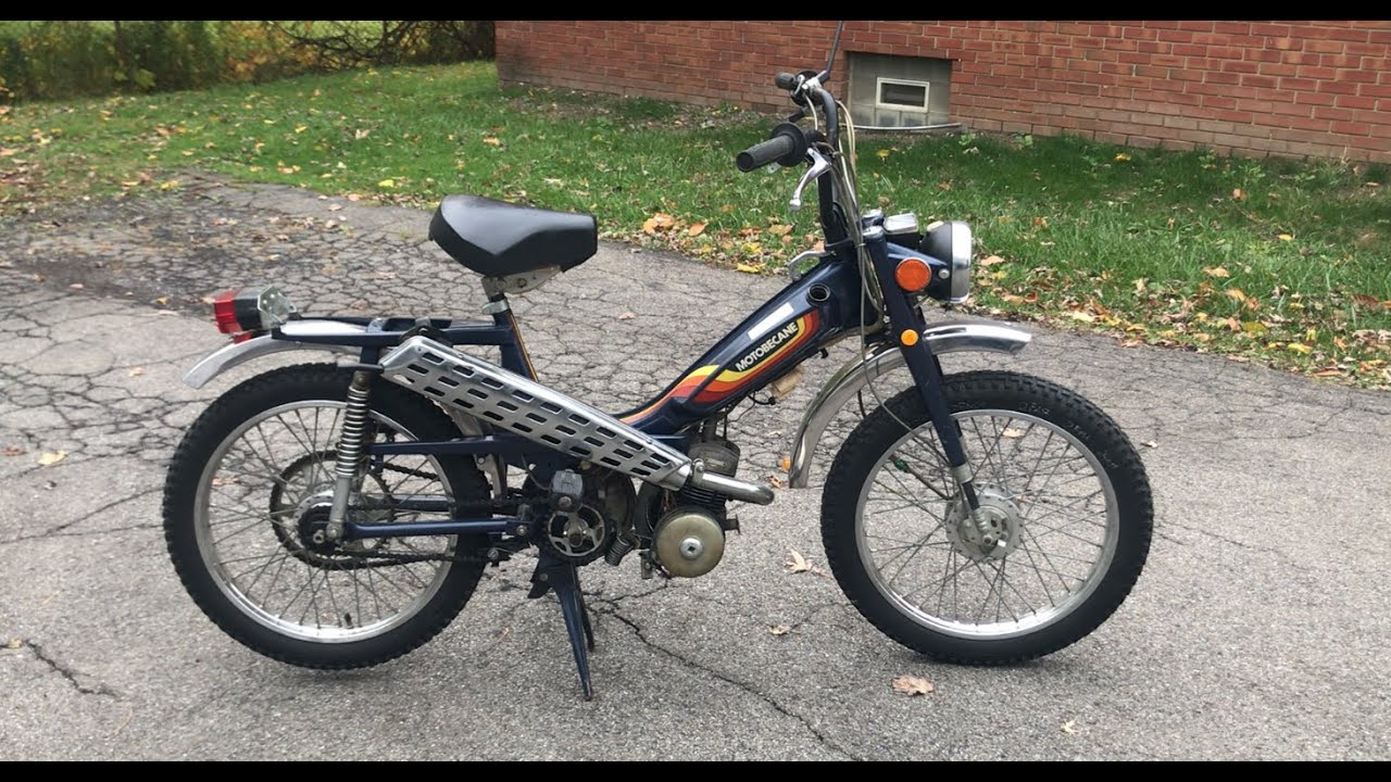 Motobecane VLX Walk Around ( dirt ped ) - YouTube