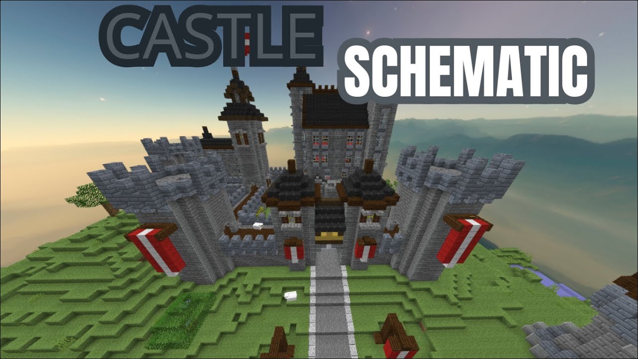 This is the best CASTLE SCHEMATIC in Bloxd.io! - YouTube