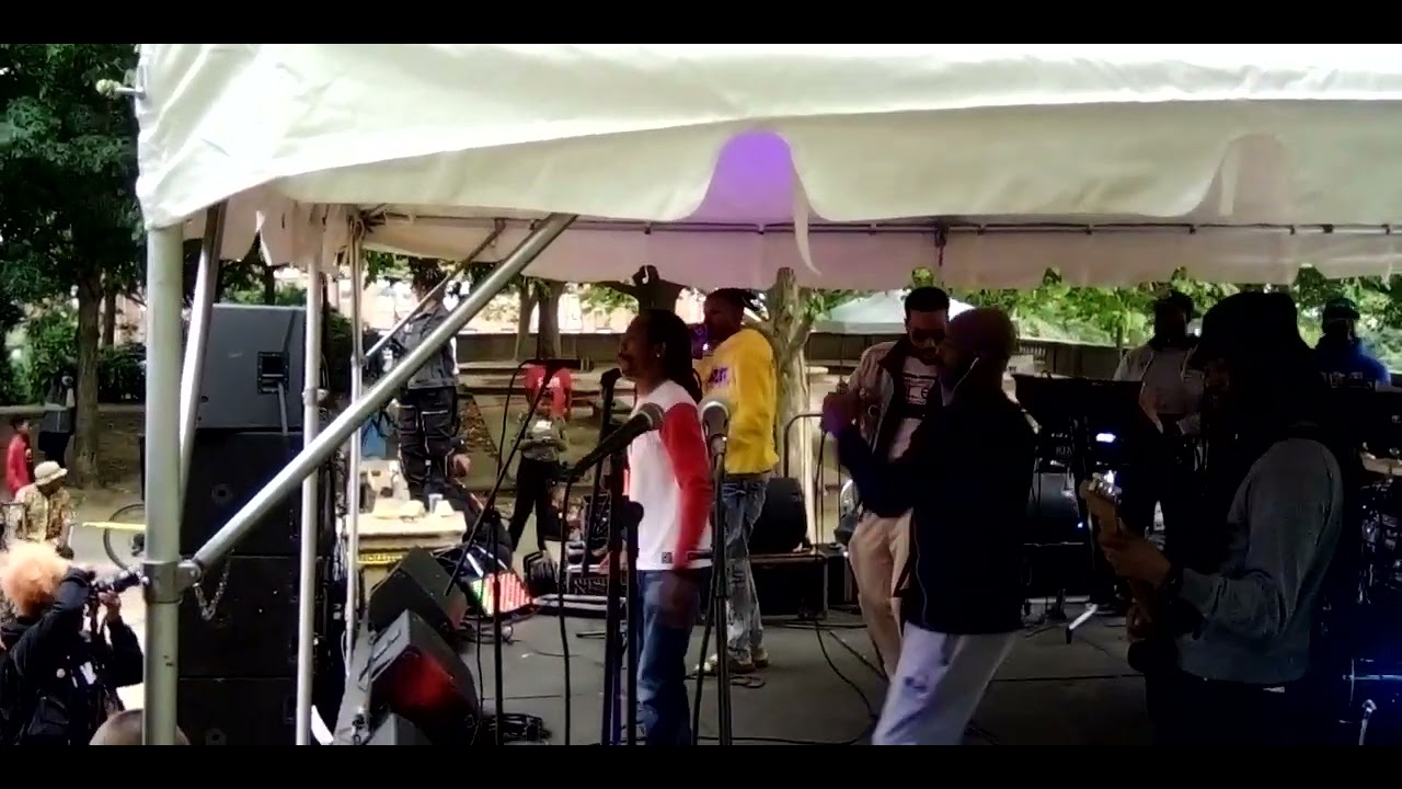 UCB Go Go Band ( Back Stage ) Cranking @ Next Festival in Malcolm X ...