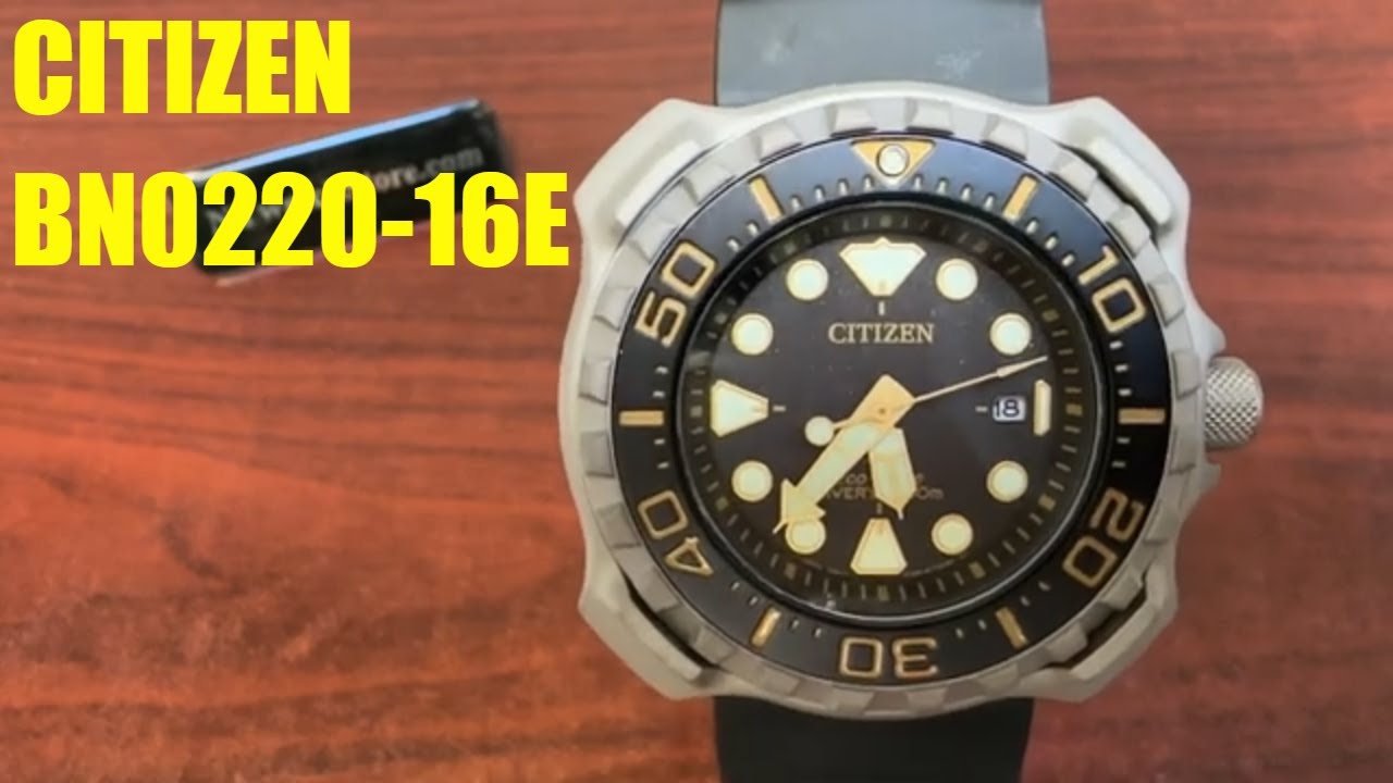 Men's Citizen Promaster Diver's 200 Meter Antimagnetic Dive Watch ...
