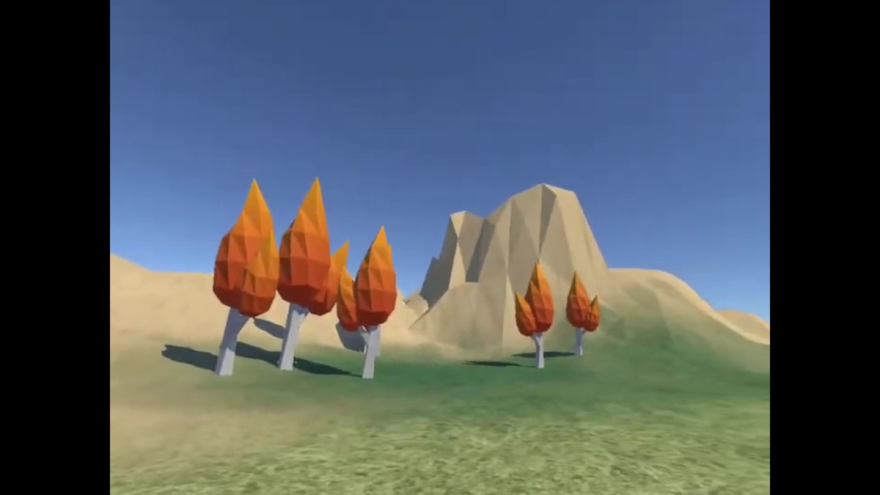 Low Poly Terrain in Oculus Quest (test #1) - YouTube