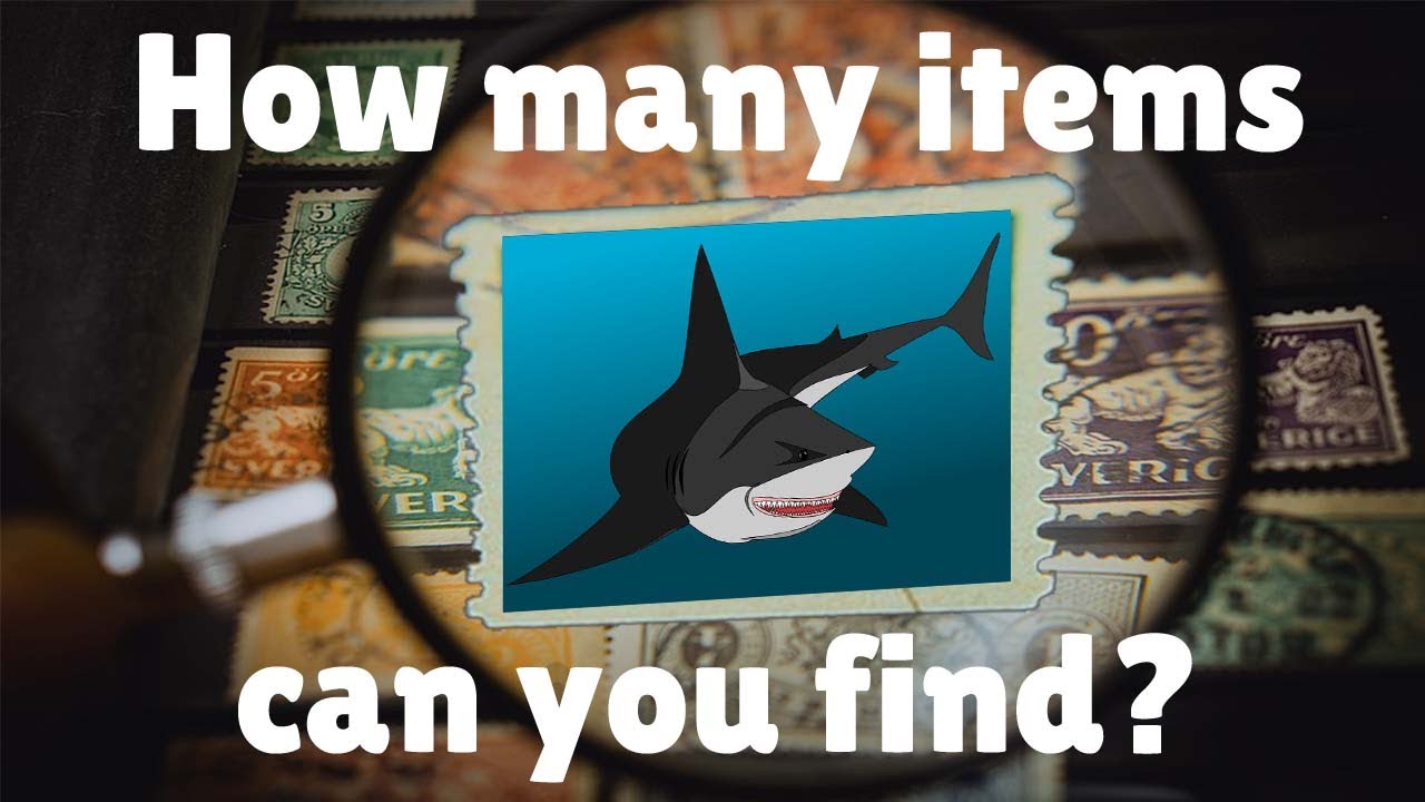Search and Find Puzzle 2 | How many items can you find in 15 seconds ...