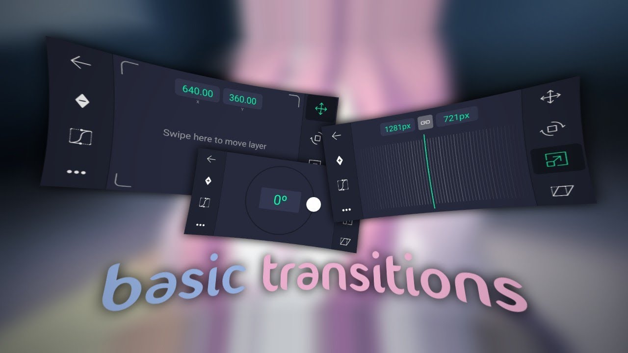 Basic transitions tutorial (Alight Motion) - YouTube
