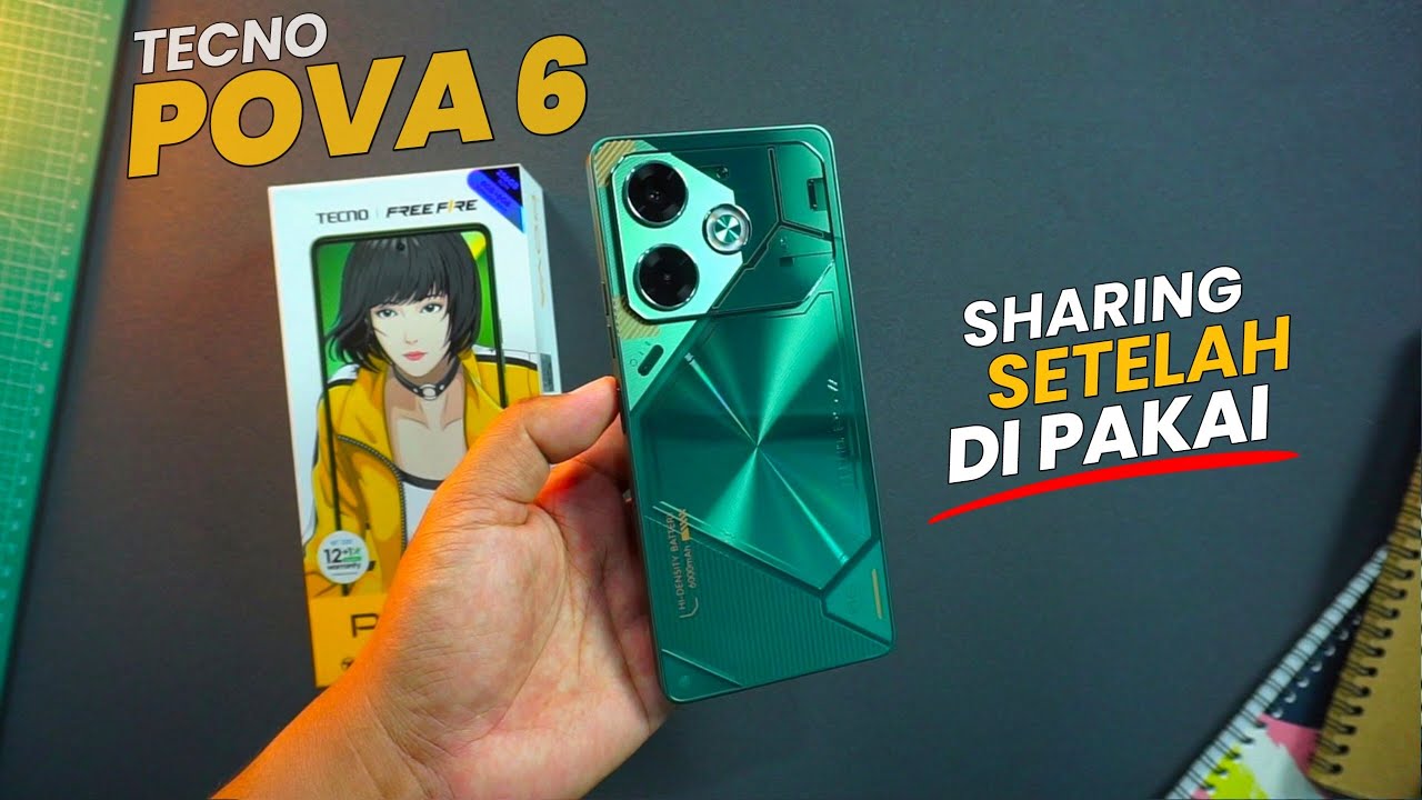 TECNO POVA 6 Review Lengkap MAKIN MURAH & WORTH IT - YouTube