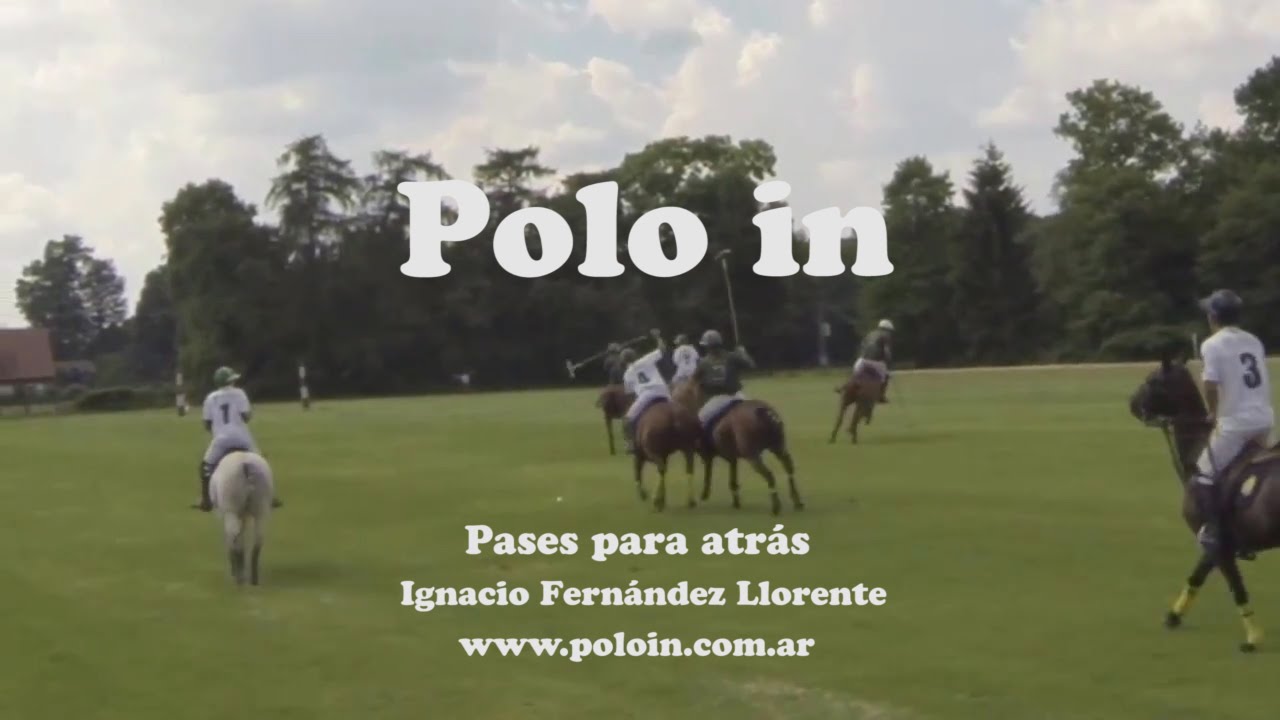 Aprender a jugar al polo 08 Pases para Atras - YouTube