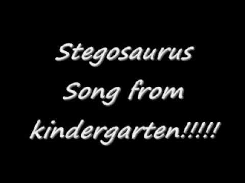 Stegosaurus Song (My Name is Stegosaurus) - YouTube