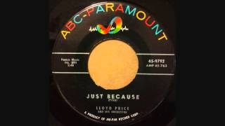 Lloyd Price - Just Because Chords - ChordU