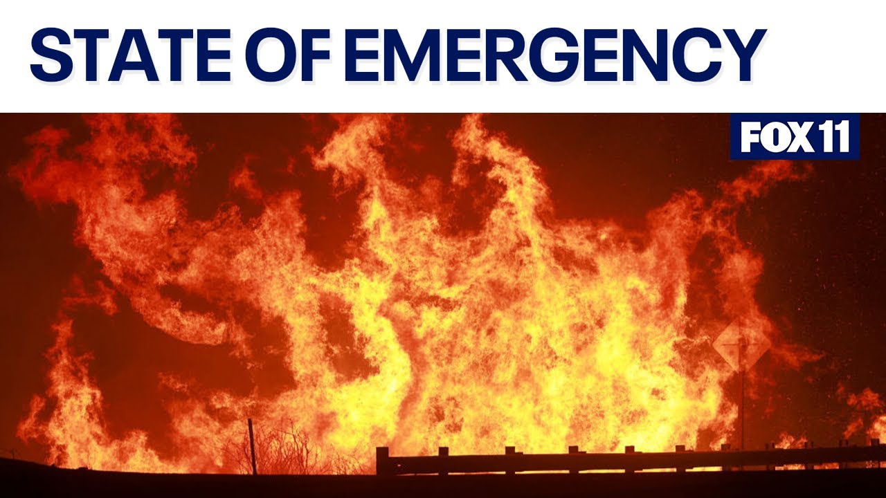 Line Fire grows to over 20,000 acres - YouTube