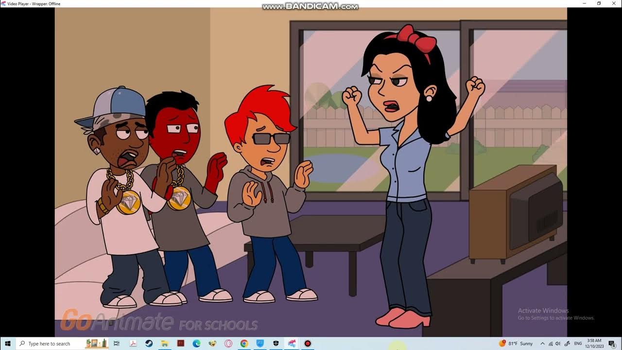 Lucas Skips School And Get Grounded - YouTube