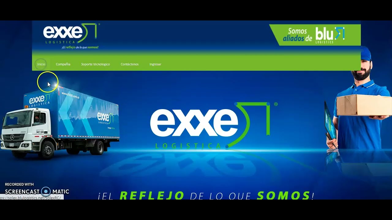 Rastrea tu guía en Exxe Logística - YouTube