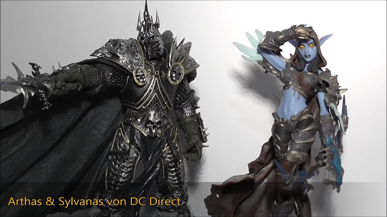 WORLD OF WARCRAFT Arthas & Sylvanas Review - YouTube