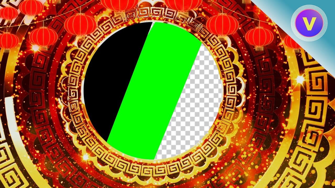 Chinese | NewYear | GreenScreen | Background | Free Stock Footage | VJ ...