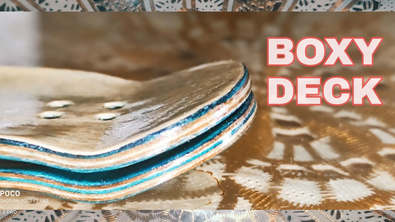 Fingerboard boxy deck ván trượt ngón tay Passion - YouTube