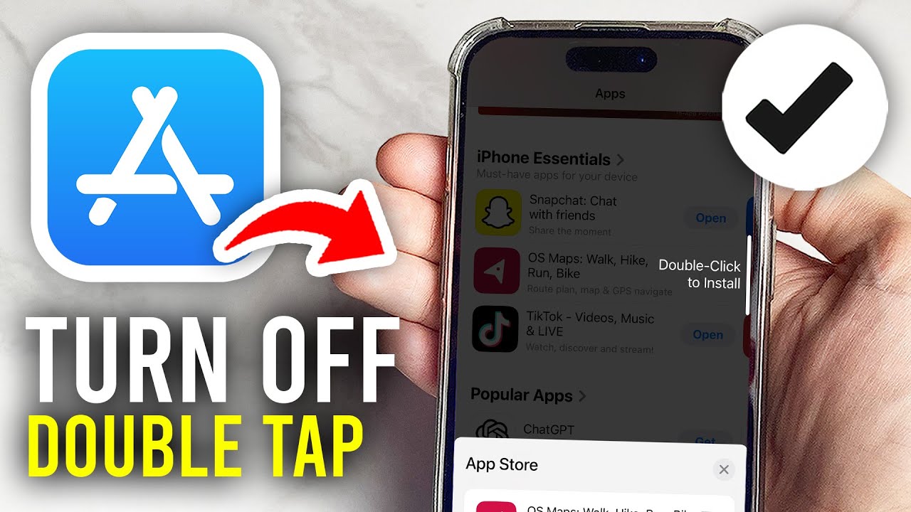 How To Turn Off Double Click To Install On iPhone - Full Guide - YouTube