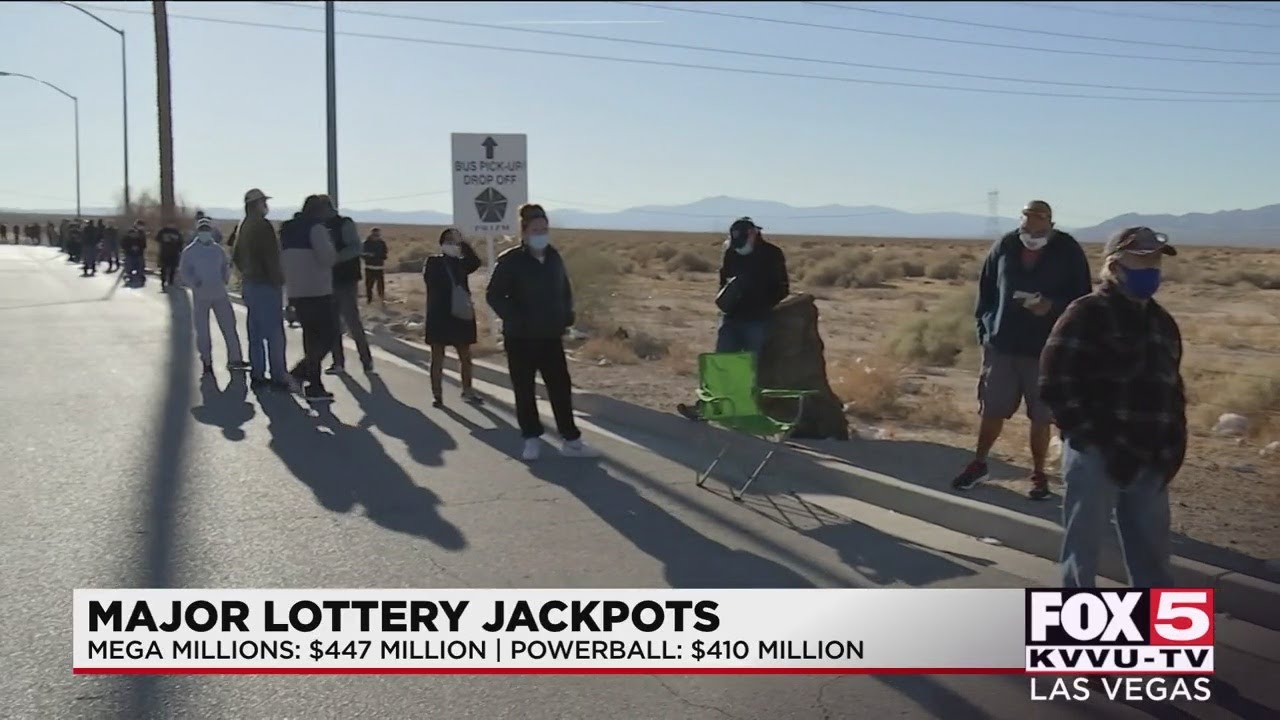 Lines wrap around building in Primm ahead of Mega Millions, Powerball ...