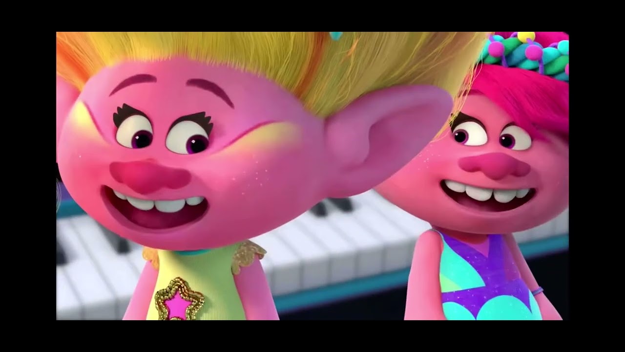 Trolls fun fair surprise: Head, Shoulders, Knees & Toes - YouTube