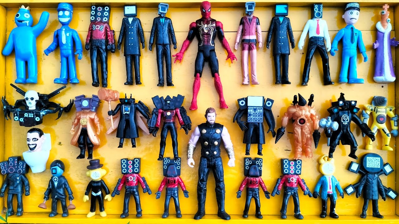 Hunting 2 Skibidi Toilet Sticker Vs Upgrade TVman,Speakerman,DrillMan ...