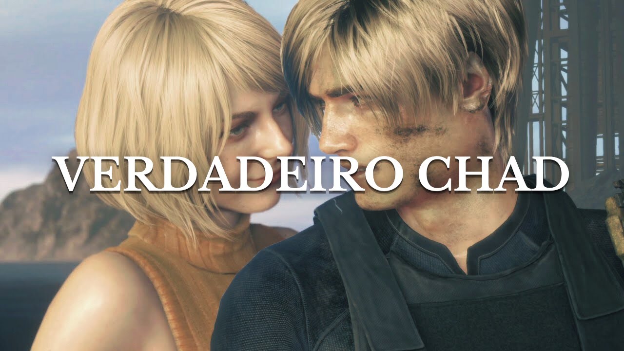LEON É O VERDADEIRO CHAD - Resident Evil 4 - YouTube