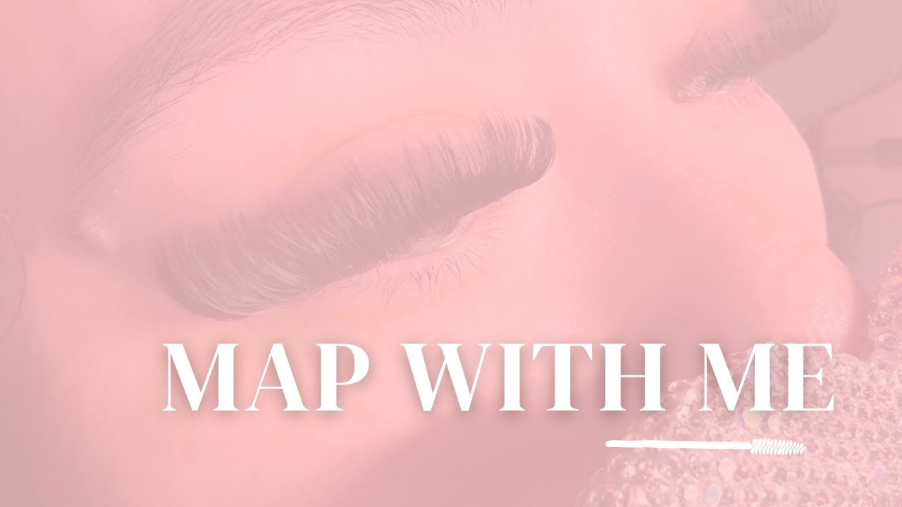 LASH MAPPING EXPLAINED | MAPPING A LONG LENGTH CAT EYE - YouTube