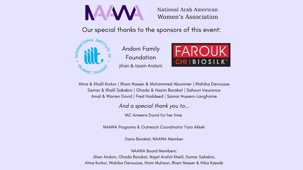 NAAWA 2021 Annual International Women's Day Gala - YouTube