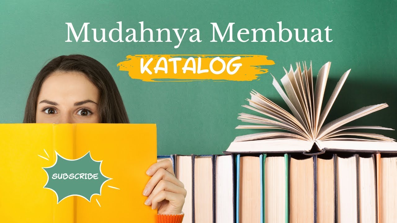 Cara Membuat Katalog Buku Perpustakaan - YouTube
