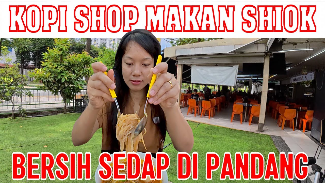 Sudah lama tidak ke Kopi shop Makan Shiok, Teban Garden Singapura - YouTube