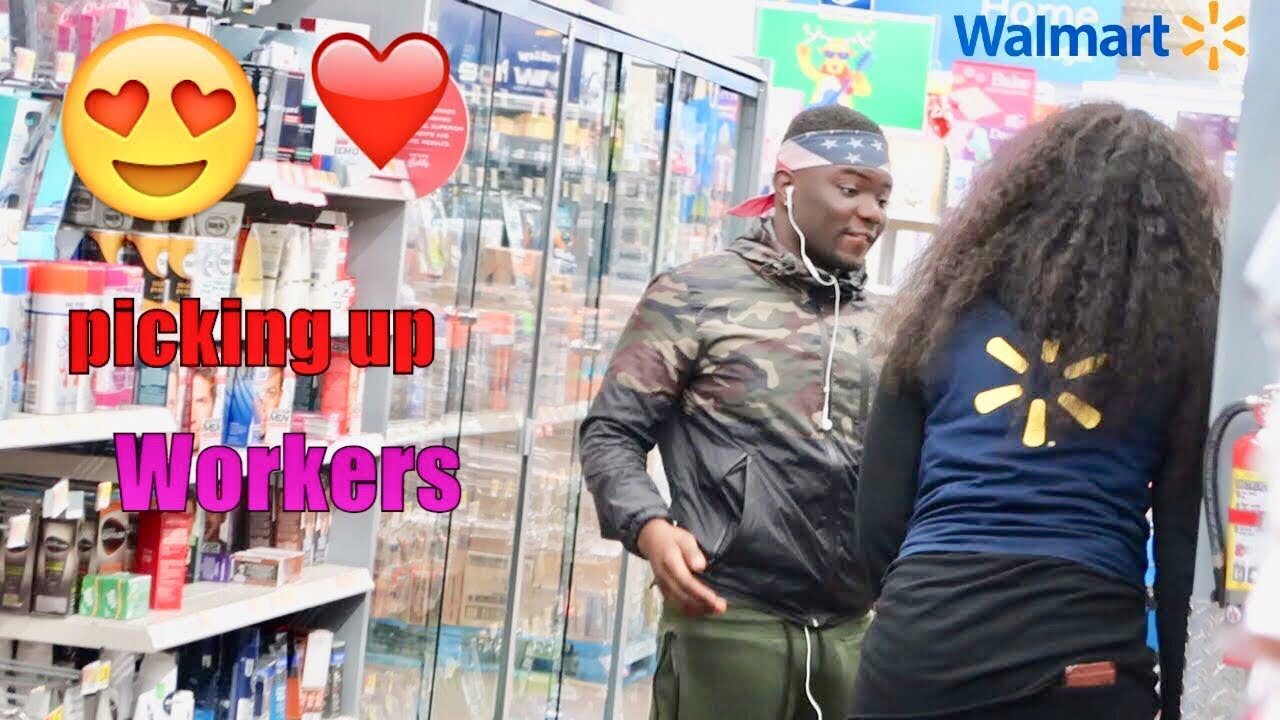 Picking Up Walmart Female Employees - YouTube