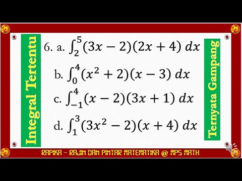 Integral Tertentu 06. Cara Mudah Menyelesaikan Integral Tentu ...