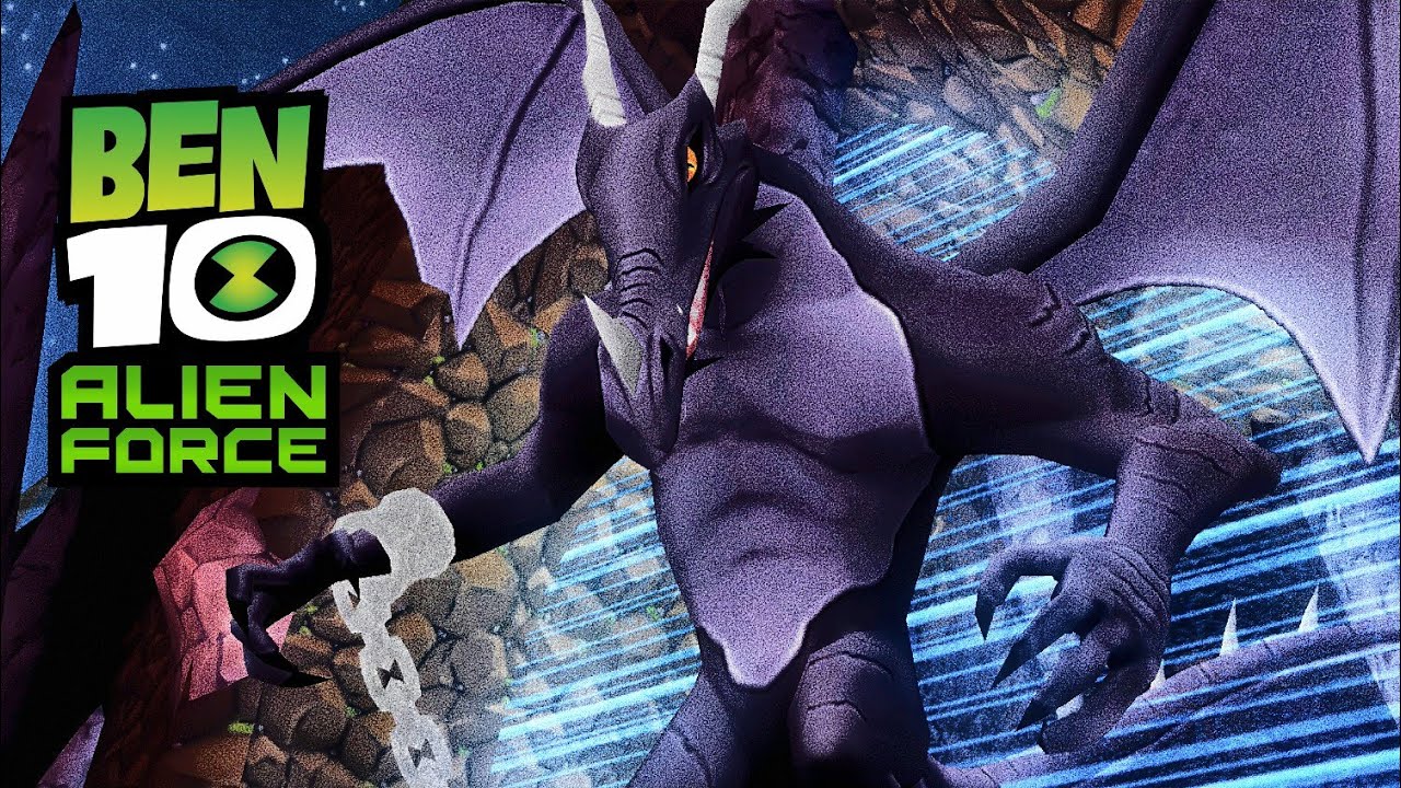 Dragon Fight in Ben 10 Alien Force - YouTube
