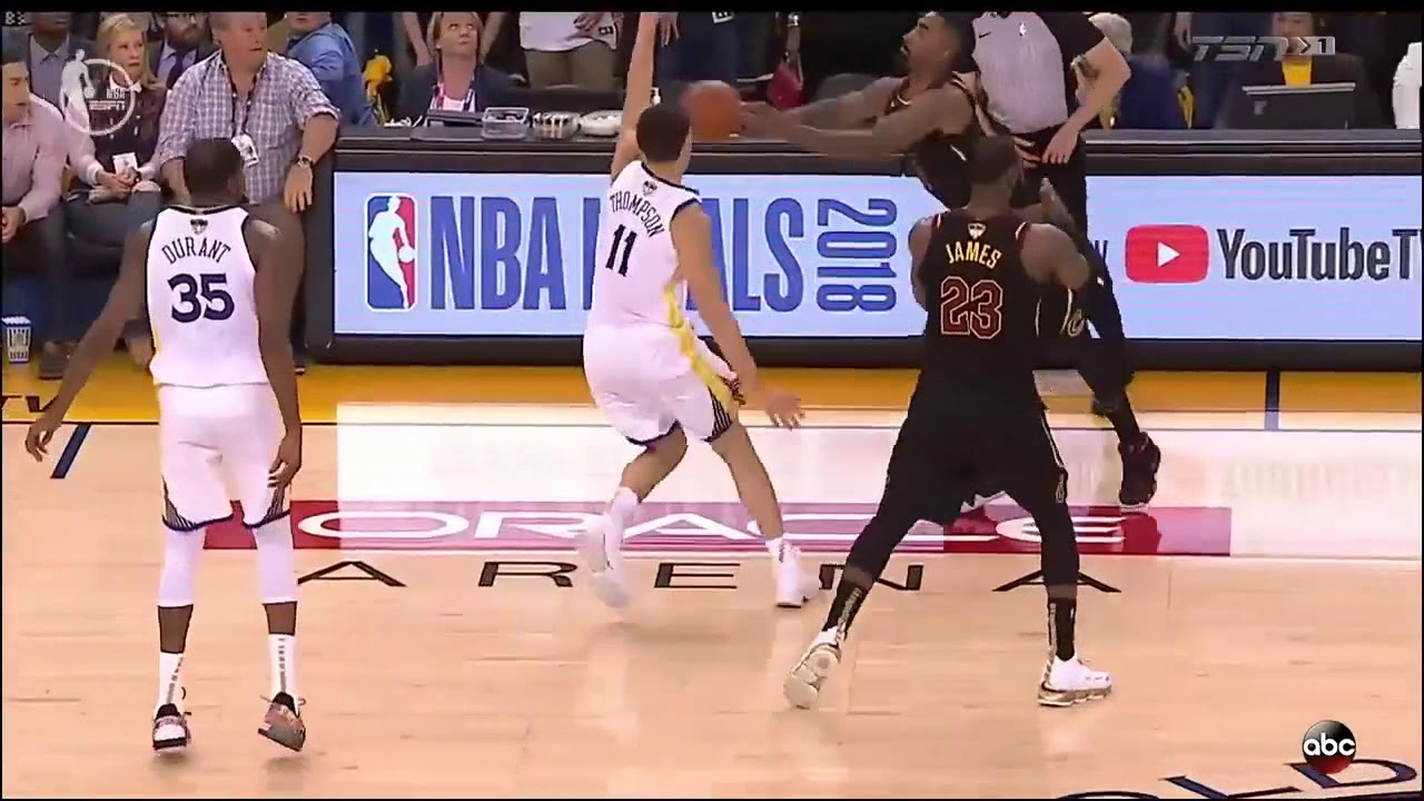 JR Smith Thinking bout that Henny NBA Finals Game 1 - YouTube