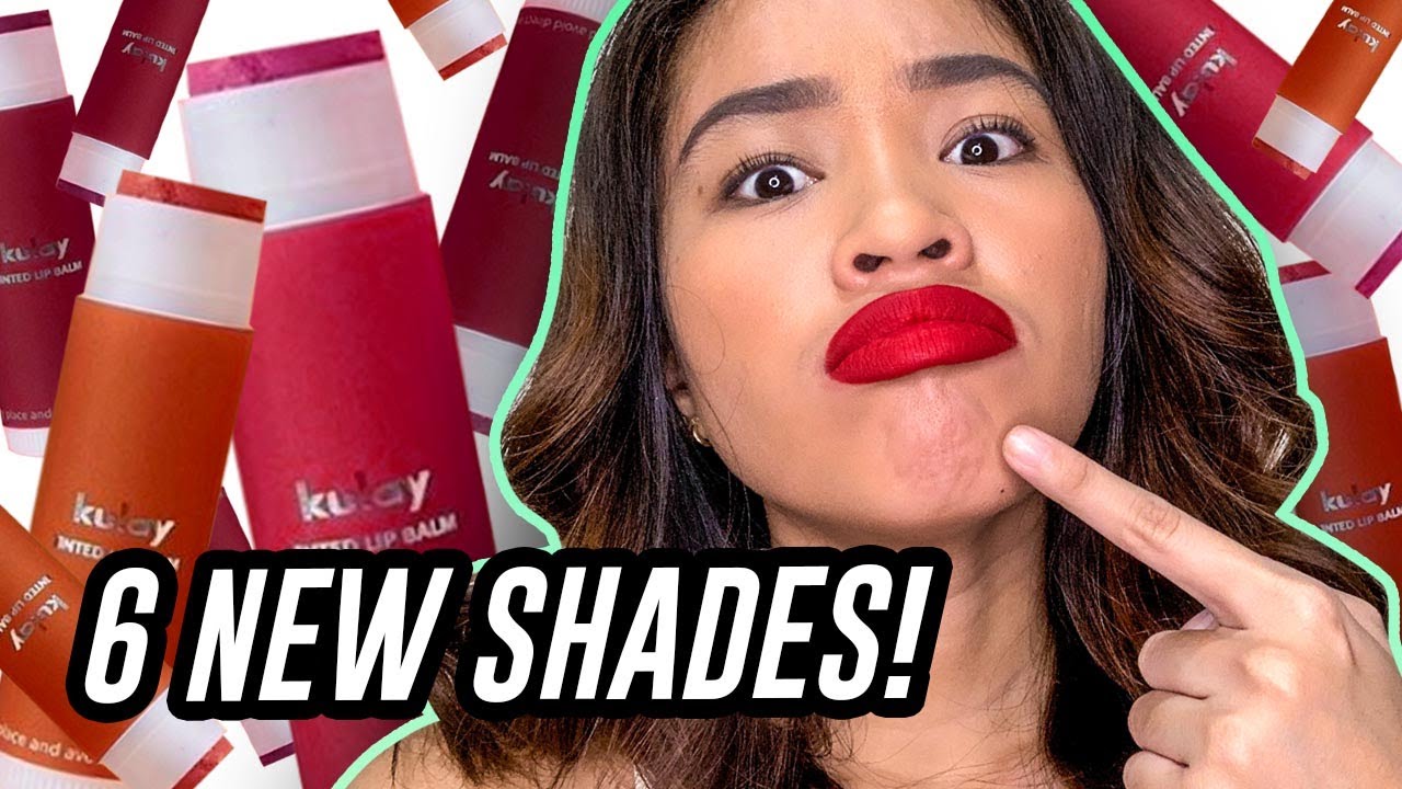Swatching NEW Shades - Lip Pinas Kulay Tinted Lip Balm: Kalimbahin ...