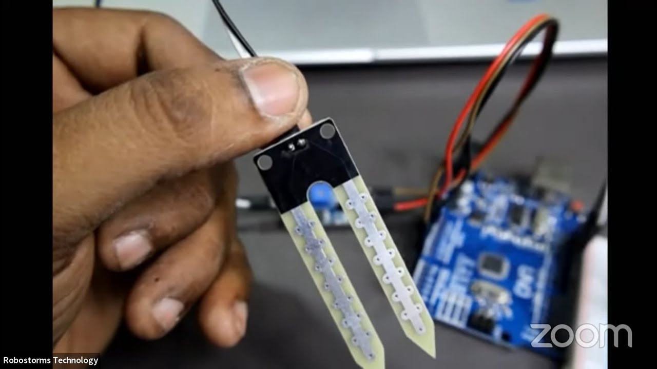 Sensor Interfacing: LDR, Touch, Soil Moisture sensor and displaying ...
