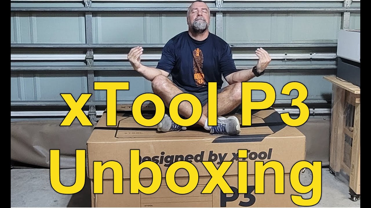 xTool P3 Unboxing – First Look at the New CO₂ Laser Cutter - YouTube