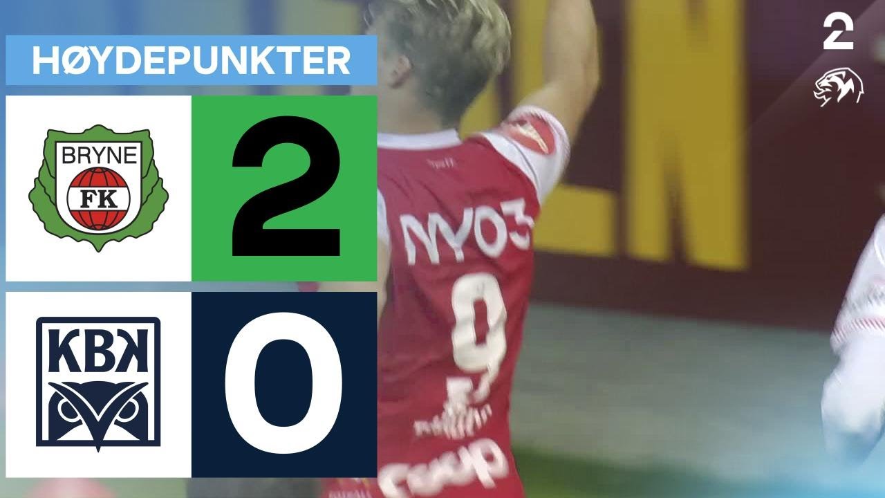 Bryne 2 - 0 Kristiansund BK - Høydepunkter - YouTube