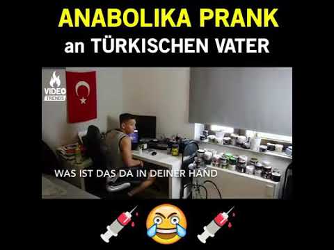 ANABOLIKA  PRANK an Türkischen Vater💉