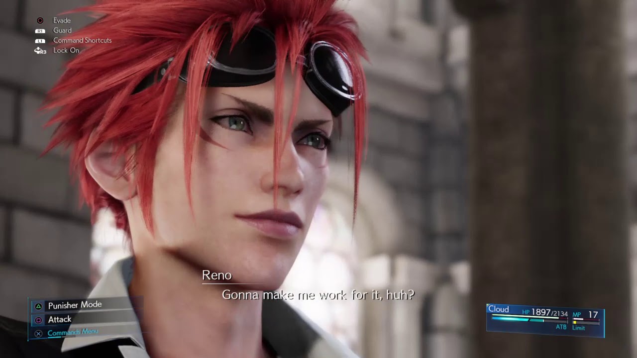 FINAL FANTASY 7 REMAKE RENO - YouTube