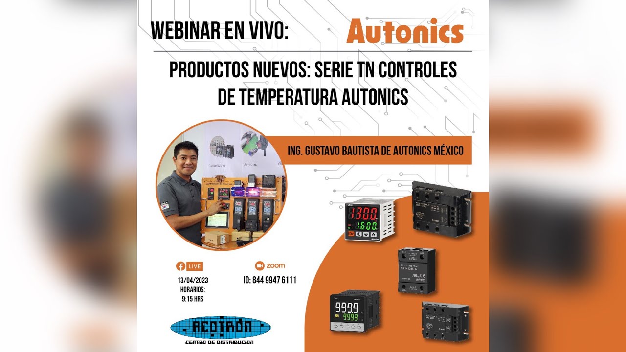 WEBINAR - Productos nuevos: Serie TN Controles de temperatura Autonics ...