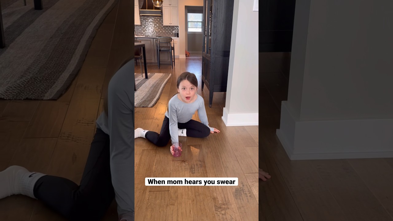 WHEN MOM HEARS YOU SWEAR #shorts - YouTube
