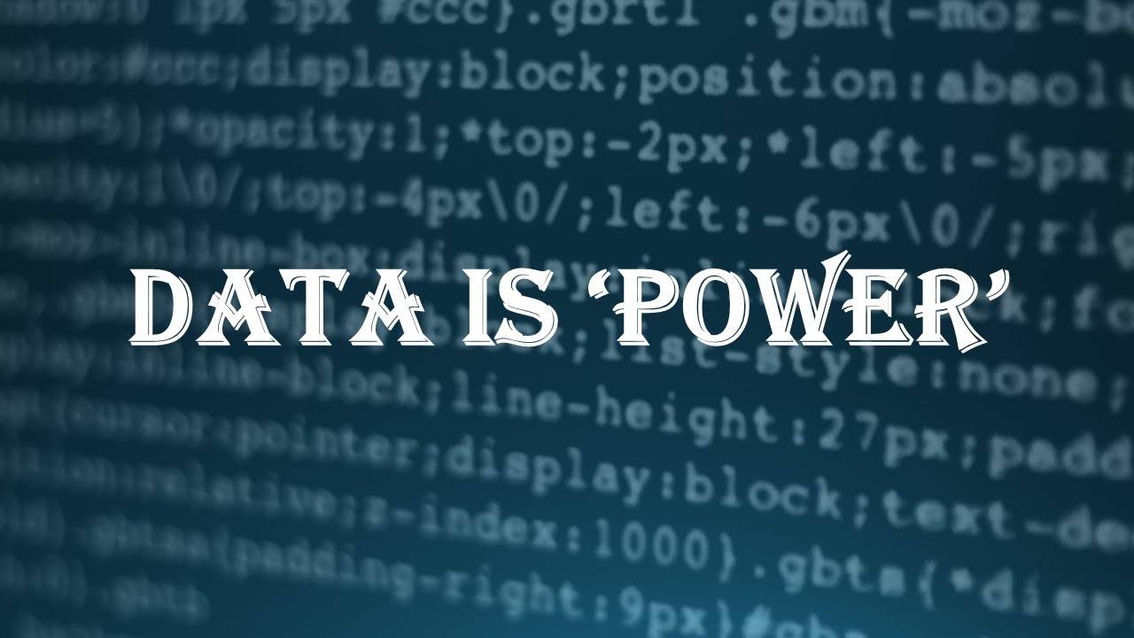 Idea of Data and the Virtual World - A National Security Perspective ...