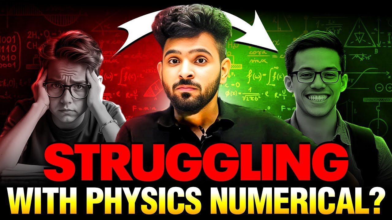 Physics Numericals Are TOUGH! How to SOLVE Them? 😔 - YouTube