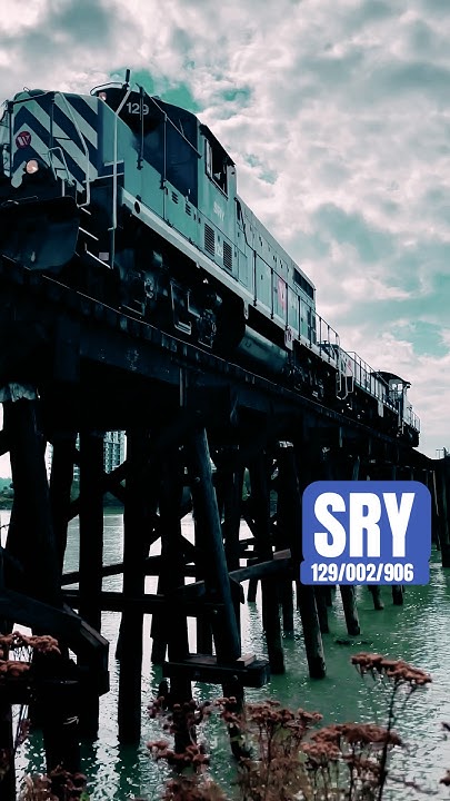 SRY 129, Slug 002 & 906 return from Lulu Island - YouTube