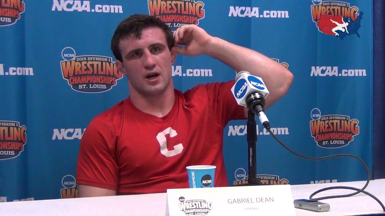 Gabe Dean (Cornell), 2015 NCAA Champion at 184 pounds - YouTube