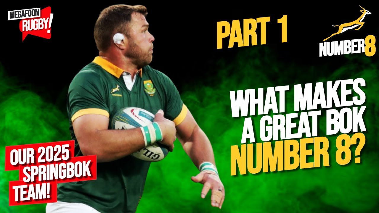 Harry Jones & André Pretorius on Springbok No. 8 Essentials! | Part 1 ...