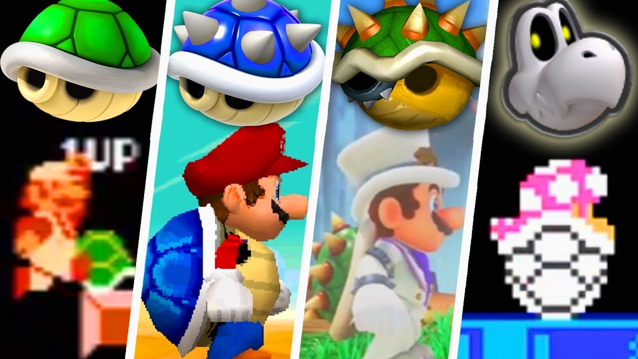 Evolution of Super Mario Shells (1985 - 2019) - YouTube