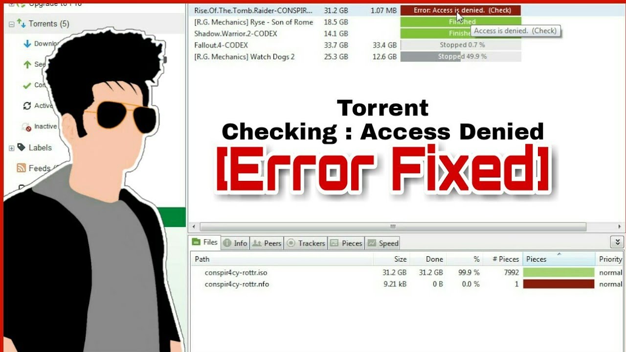 How To Fix - Error: Access is denied (check) 100% Working Fix : # ...