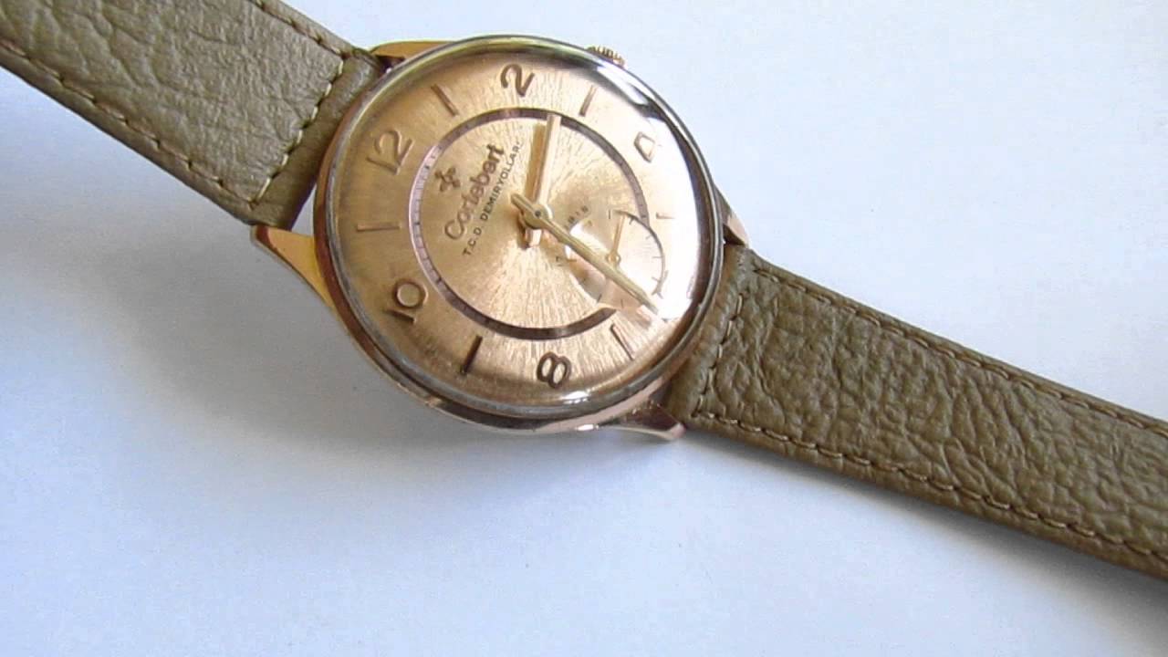 Cortebert Turkish Railway Watch - YouTube