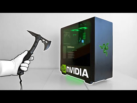 Razer Tomahawk Gaming PC Setup (Nvidia RTX 3060, LG UltraWide)